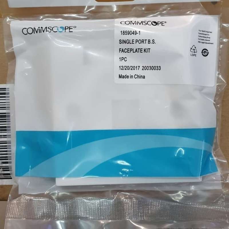 Jual Commscope Faceplate LAN RJ45 1 Hole di Seller JCTech - Mangga Dua ...