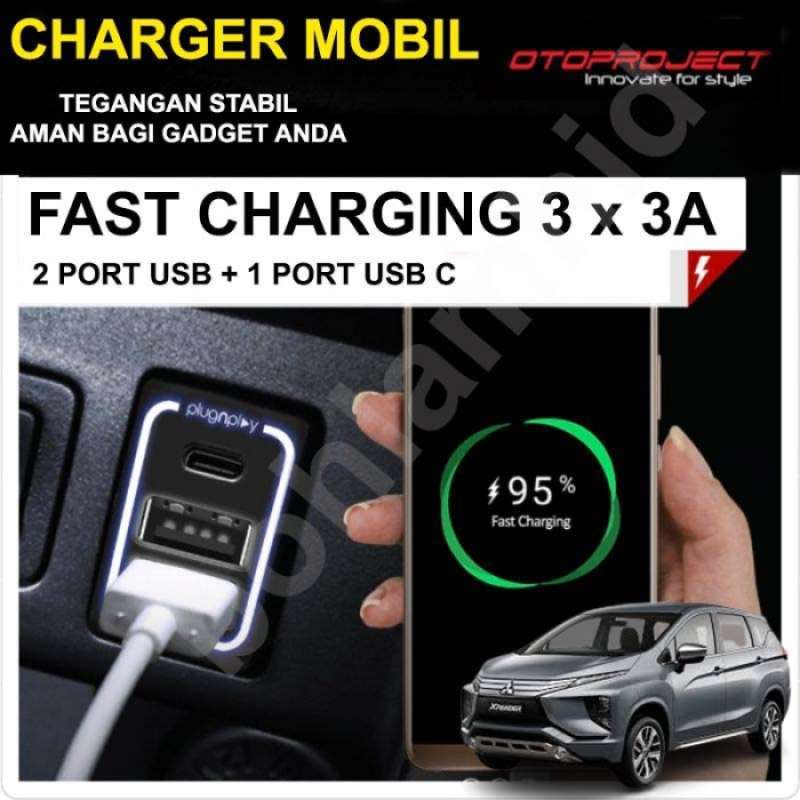 Promo USB FAST CHARGING XPANDER V2 OTOPROJECT CHARGER HP MOBIL SUPER ...