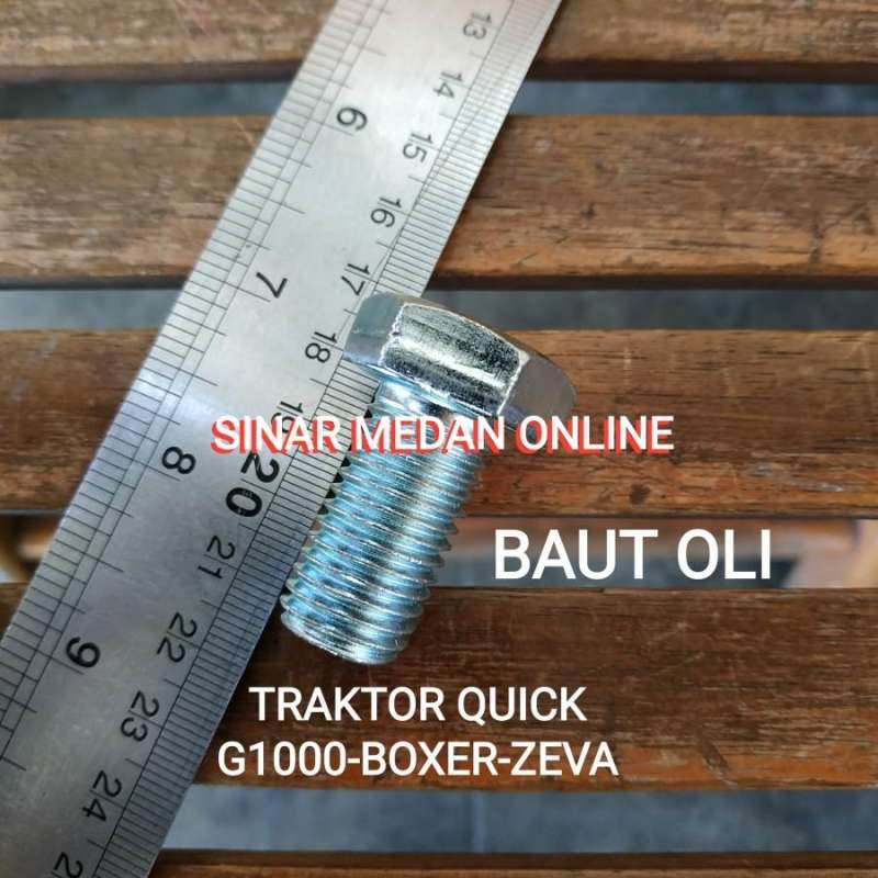Jual G1000 Baut Oli Gear Traktor Quick Boxer Drain Plug Zeva di Seller ...