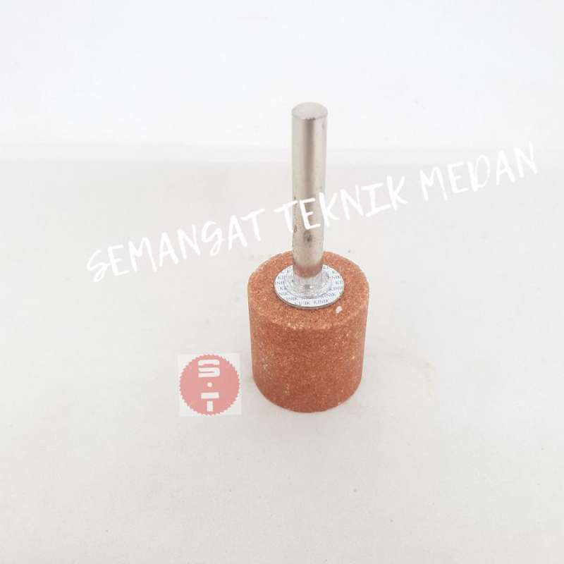 Jual 25mm Batu Grenda Botol Mounted Stone Silinder 25 Mm Kinik Di ...