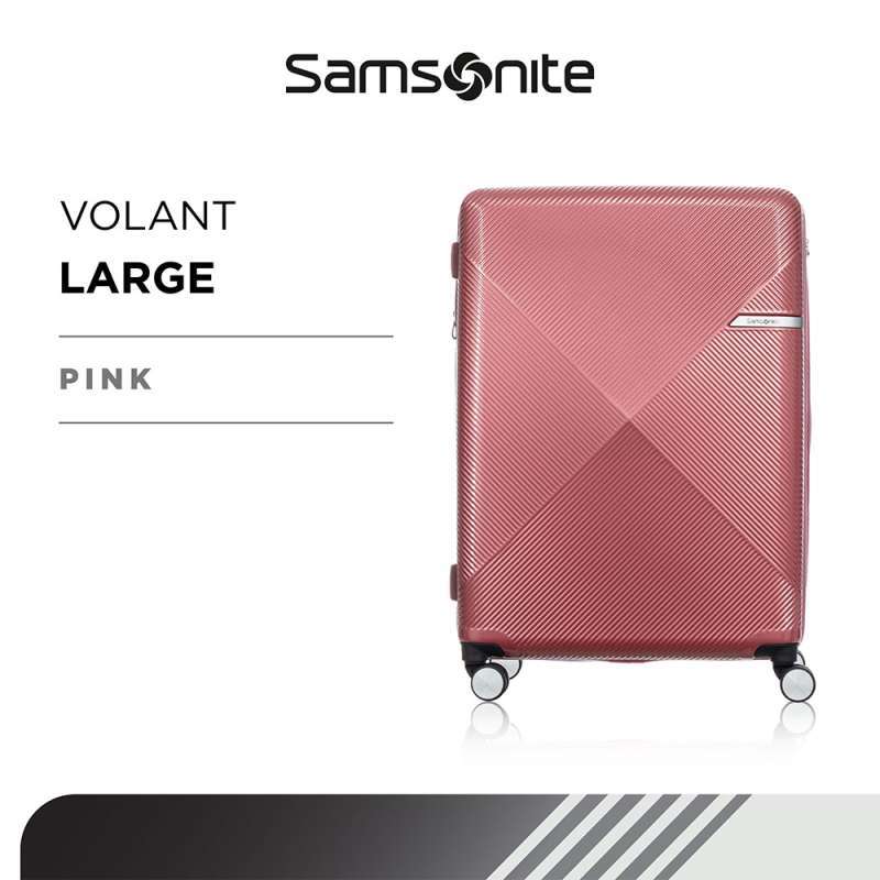 Jual Samsonite Koper Hardcase Volant Large 28 Inch - Pink di Seller ...