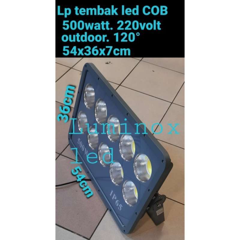 Jual Lampu Sorot Tembak Led 500 W 500Watt 500W 500 Watt Floodlight 10 Mata di Seller Faliha Shop ...