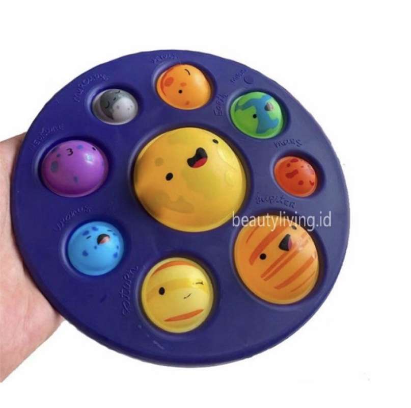 Promo SIMPLE DIMPLE MOON SIMPEL DIMPEL BULAN POP IT FIDGET TOY MAINAN ...