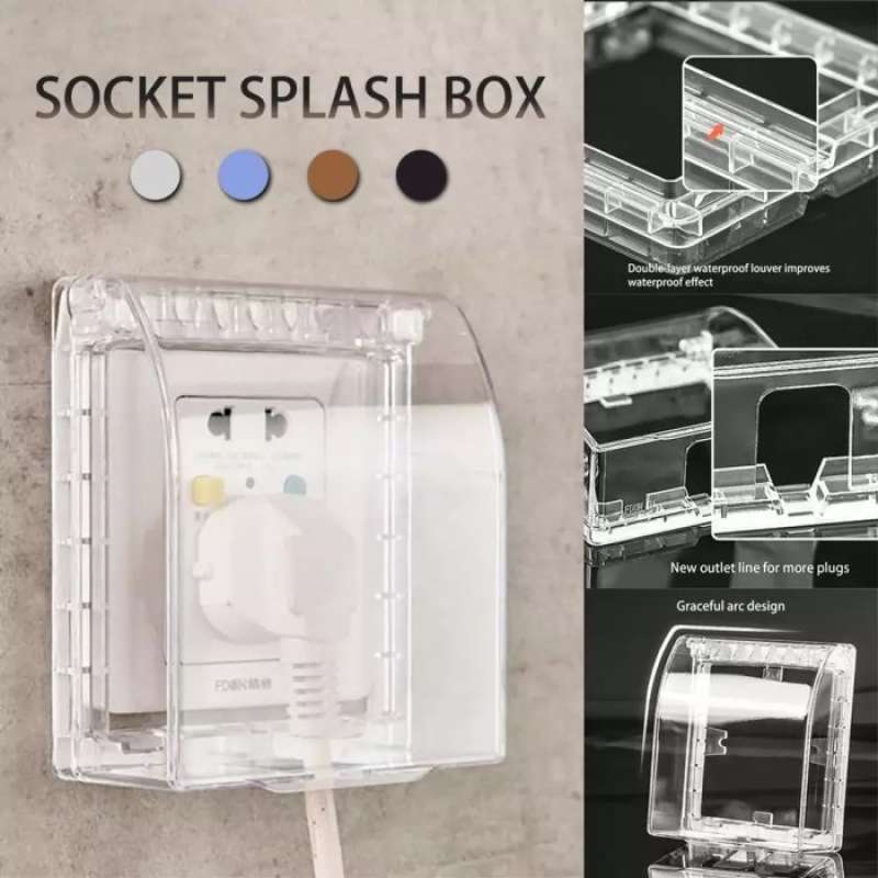 Jual COVER TUTUP PENGAMAN SWITCH STOP KONTAK COLOKAN STEKER LISTRIK ...