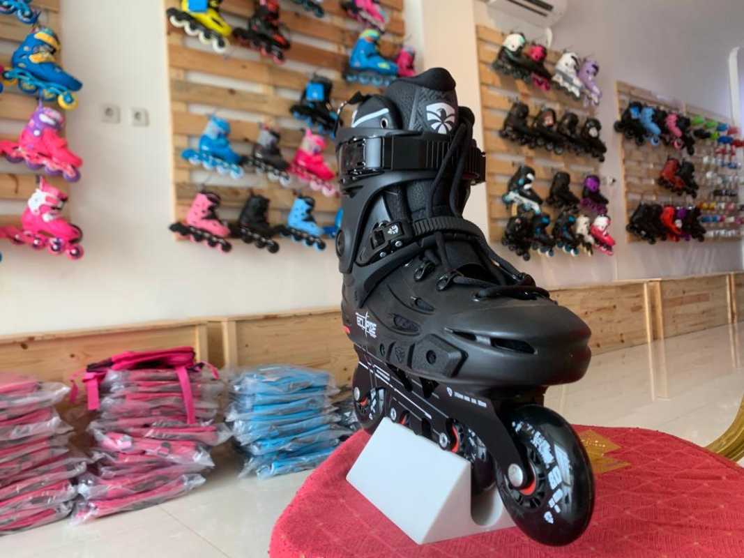 Jual Sepatu Roda Inline Skate Flying Eagle Eclipse Black - 45 di Seller ...
