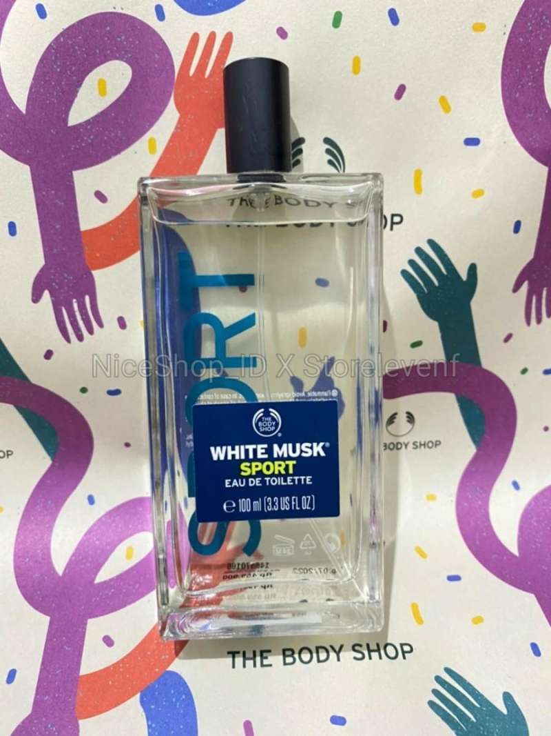 Jual The Body Shop Eau de Toilette White Musk for Men Sport di Seller NiceShop_ID - Kab. Bandung ...