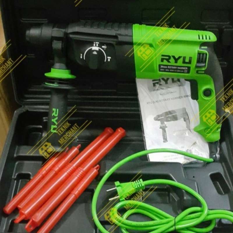 Promo MESIN BOR BETON TEMBOK RYU RRH 26 ROTARY HAMMER SDS PLUS Diskon 8% di Seller toko hardtool ...
