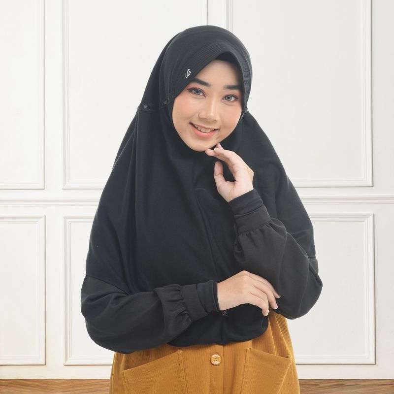 Promo Jilbab Rabbani Innova Hijab Instant Asli Warna Basic Kerudung ...