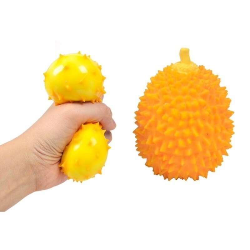 Promo MAINAN SQUISHY DURIAN BUAH DUREN KARET ANTI STRES BALL FIDGET TOY ...