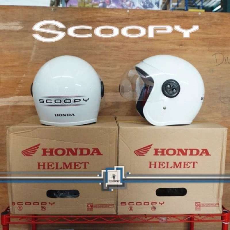 Promo Helm Honda SCOOPY Asli half face di Seller Gasta Depn - Kota ...