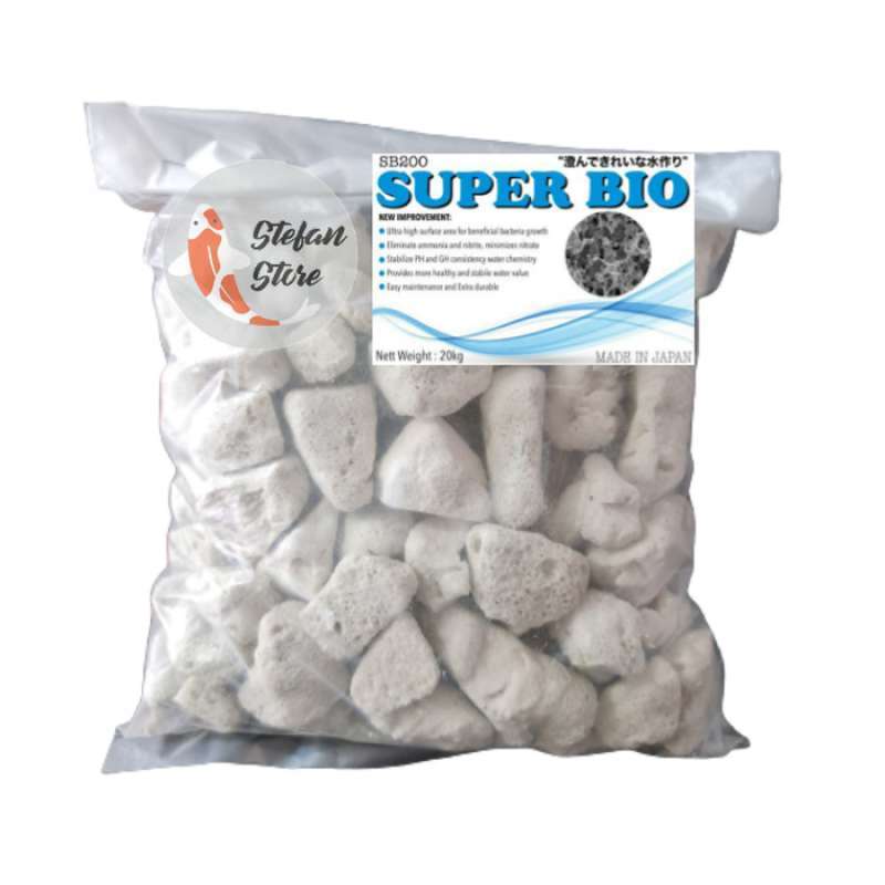 Promo Free Ongkir Super Bio Crystal Media Filter Aquarium Kolam ...