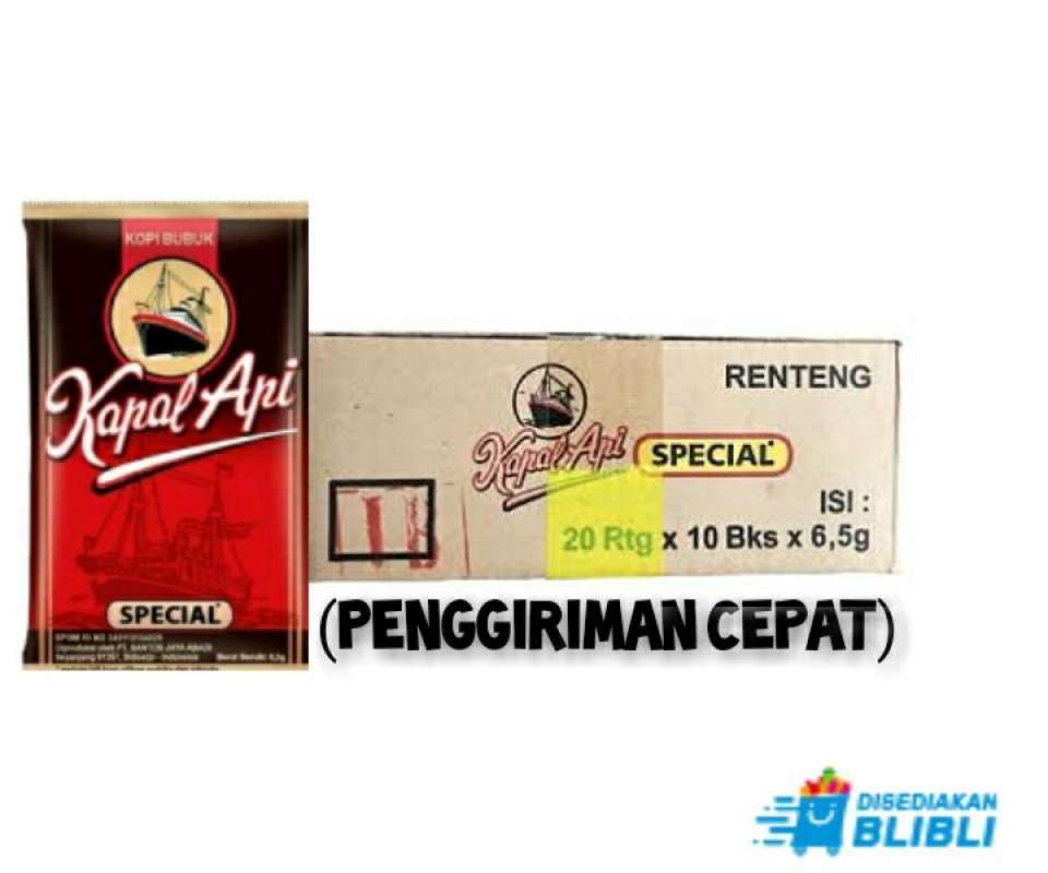 Jual kapal Api [6,5 gr/10 Bks/20 Rtg/Karton] di Seller Toko 25 ...