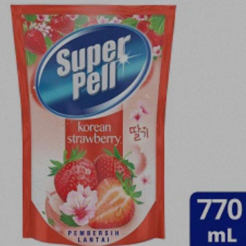 Jual Super Pell Pembersih Lantai Korean Strawberry Refill 700ml di ...