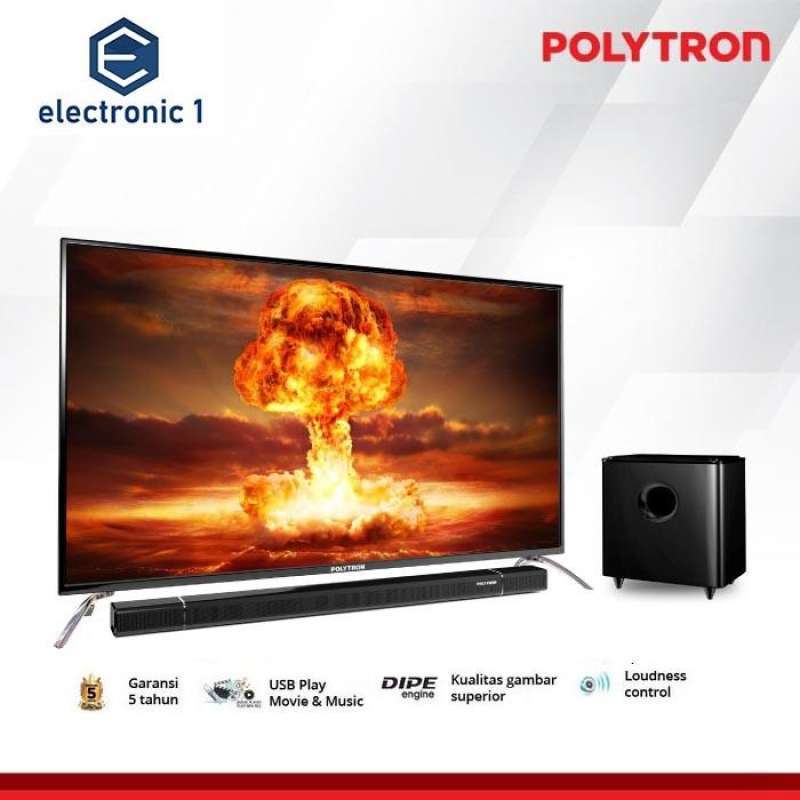 Jual LED TV POLYTRON 50 INCH SOUNDBAR PLD-50B8750 di Seller Metro ...
