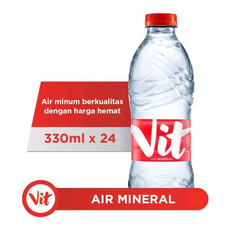 Jual Vit Air Mineral 330 Ml [24 Pcs] 1 Karton Di Seller Kudo Shop - Toko Mama Eping/mama Laundry ...