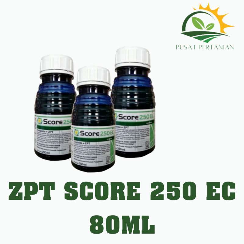 Jual 80 ML FUNGISIDA PLUS ZPT SCORE 250 EC pengendali penyakit tanaman obat di Seller Pusat ...