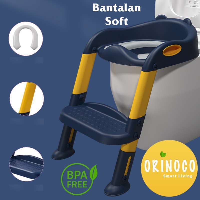 Promo Toilet Training Ladder Set Plastic Or-114 - Portable Toilet Seat ...