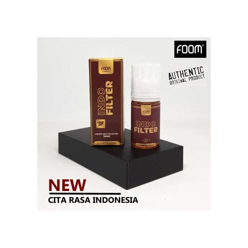 Jual Foom Indo Filter Salt Nic Liquid Saltnic 30Ml 30Mg By Foomlab Kode ...