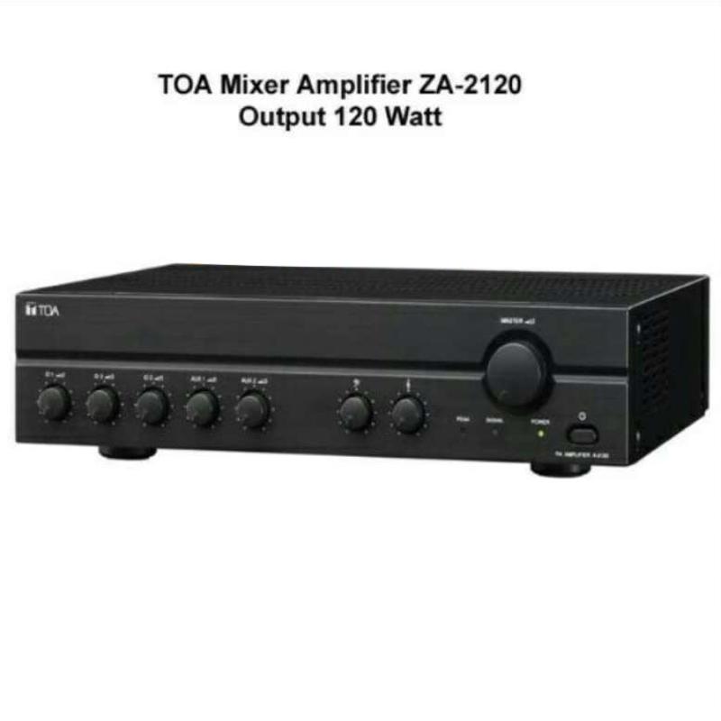 Jual Amplifier Toa Za-2120 / Za2120 / Za 2120 Ampli 120 Watt Di Seller ...