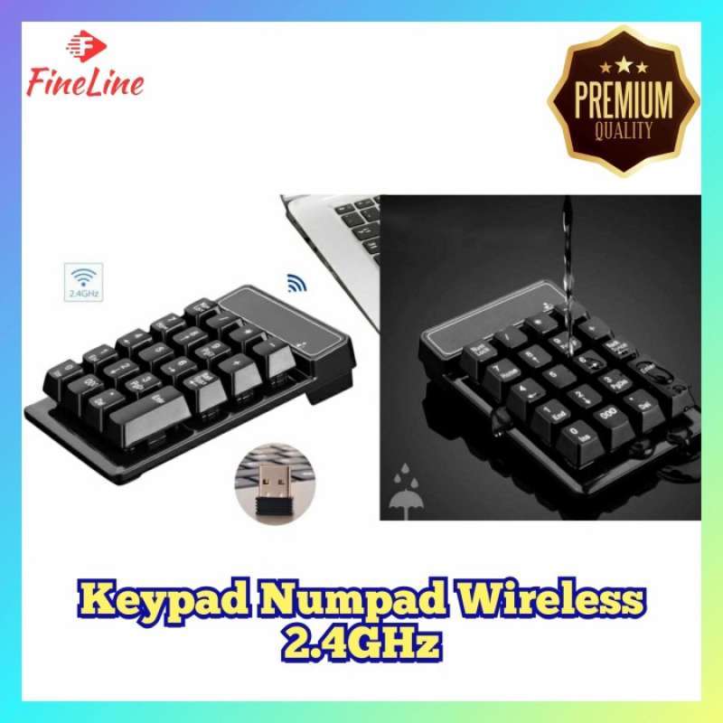 Jual Keypad Numeric Keyboard Angka Numpad Kalkulator Wireless Di Seller