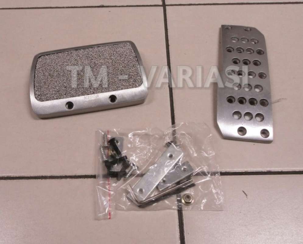 Promo Cover Pelapis Pedal Mobil Matic Besi Universal Mugen Model Bor ...