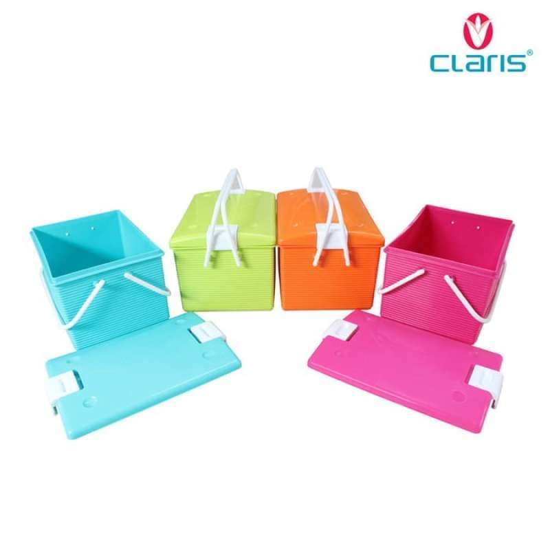 Jual Claris 1015 Container Box Plastik Dx Kotak Tutup Handle Di Seller ...