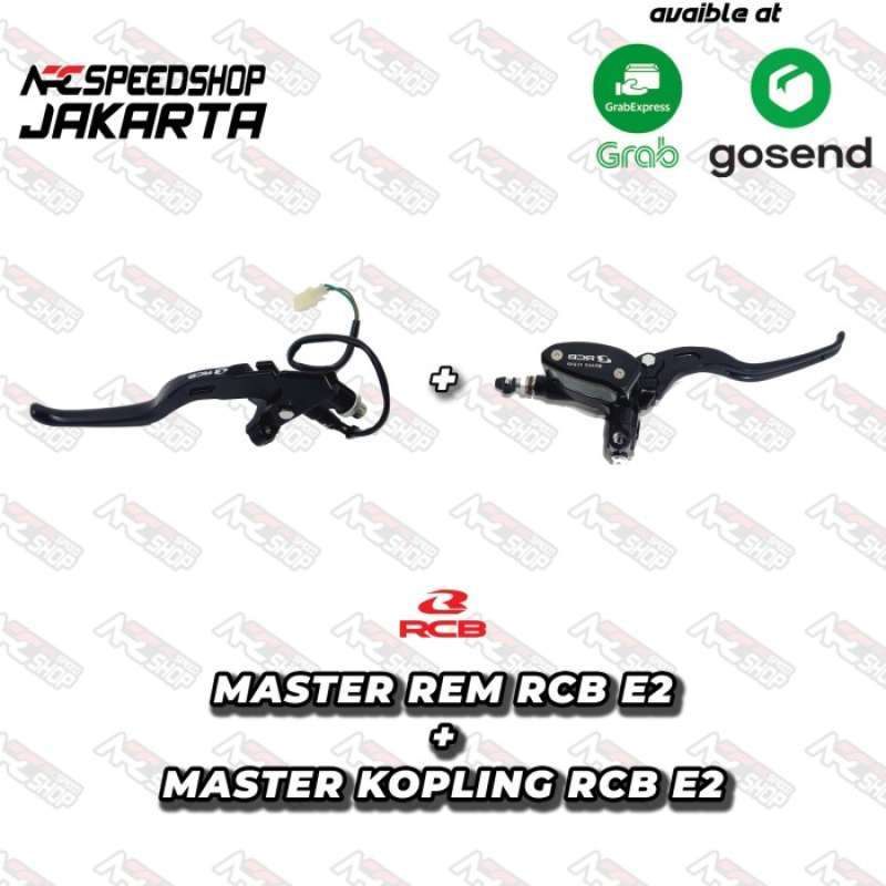 Jual Master Rem RCB E2 + Master Kopling E2 Racing Boy Black di Seller ...