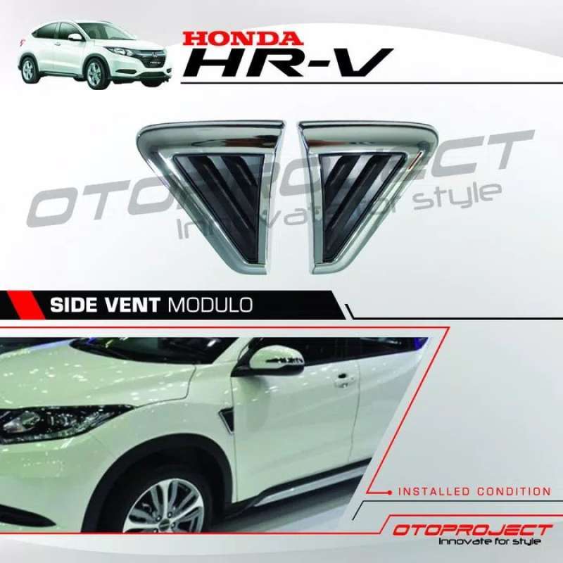Jual Side vent / list air flow samping premium honda HRV merek ...