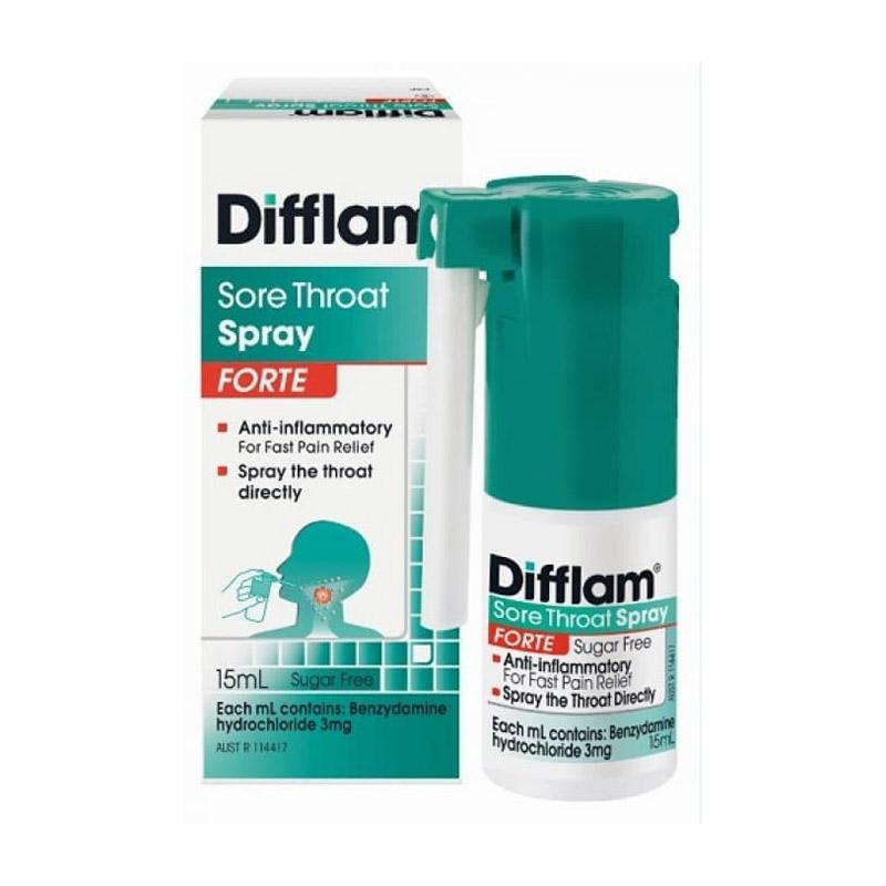 Jual Difflam Sore Throat Spray Obat Kesehatan [15 mL] di Seller ...