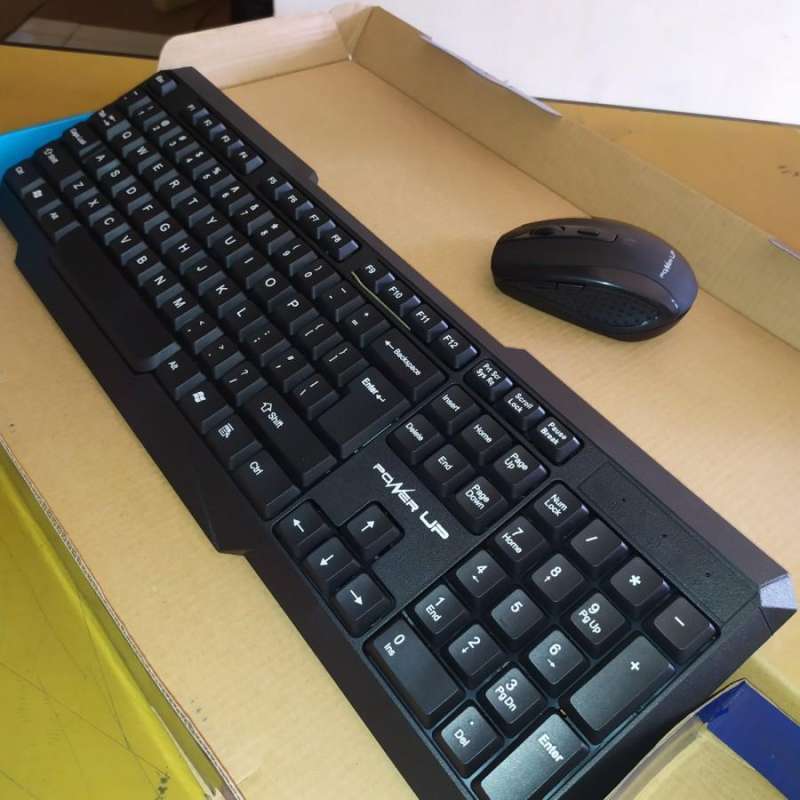 Jual Keyboard +mouse Power Up Chroma Air 880 Wireless Di Seller Berkah ...