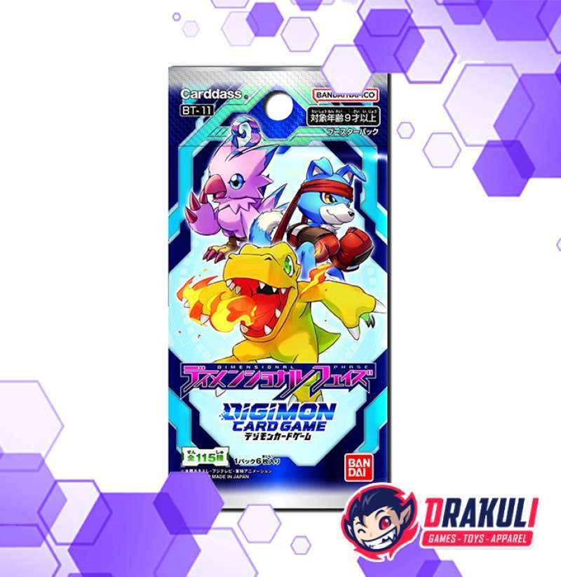Jual Digimon Card Game Booster Pack V11 Dimensional Phase (BT-11) di ...