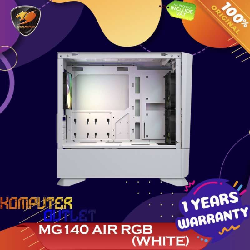 Promo Cougar Gaming Case Mg140 Air Rgb - White Diskon 10% Di Seller Valmai Store - Cengkareng ...