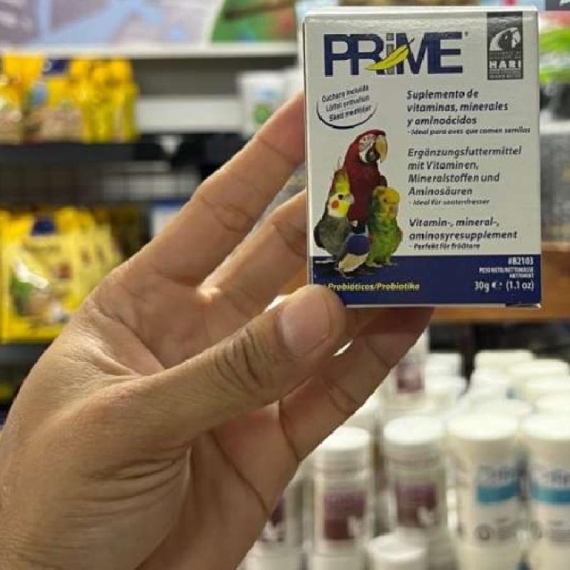 Promo Hagen Prime Vitamin Mineral Amino Burung Macaw Afgrey Falk Conure ...