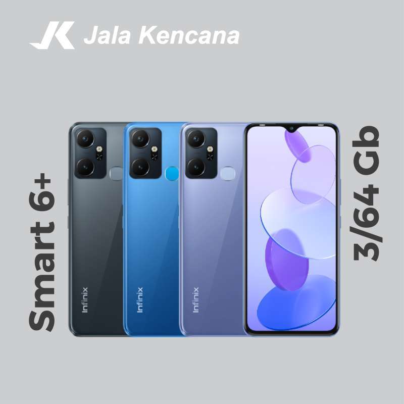 Promo Infinix Smart 6 Plus 3/64 GB Smart 6+ Garansi Resmi Diskon 6% di ...