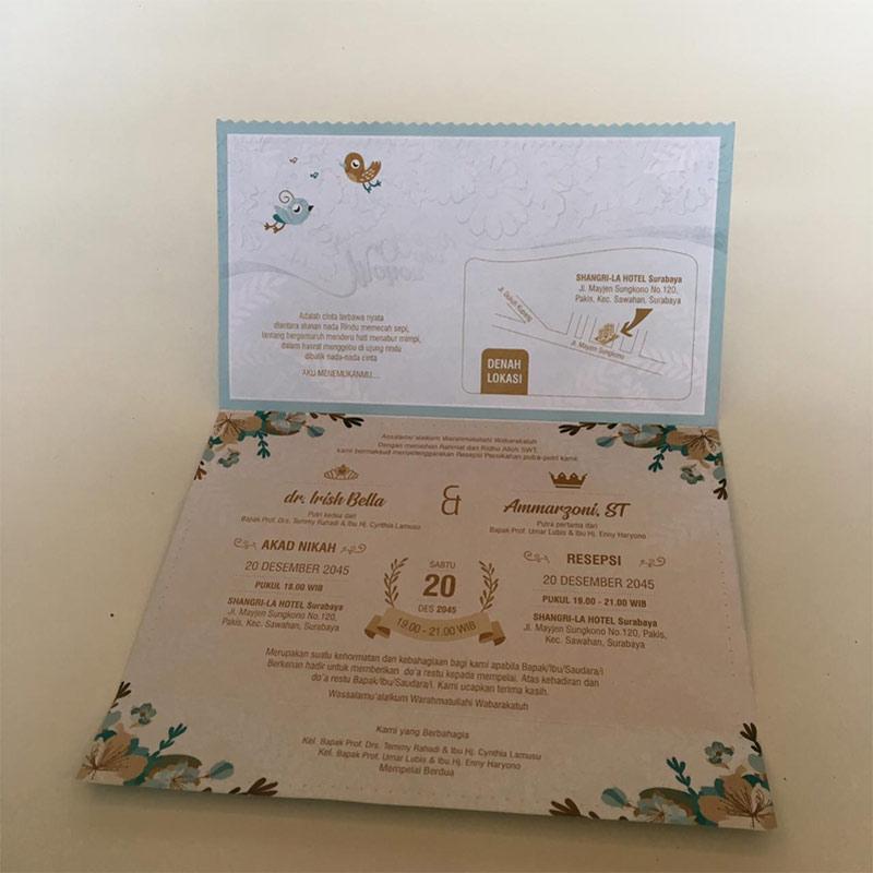 Jual Samara Card Java Signature 24 Blangko Undangan Pernikahan [100 ...