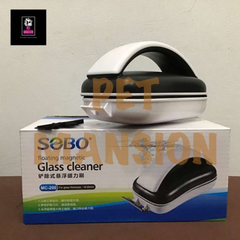 Jual SOBO magnetic glass cleaner MC-200 pembersih kaca magnet MC200 MC ...