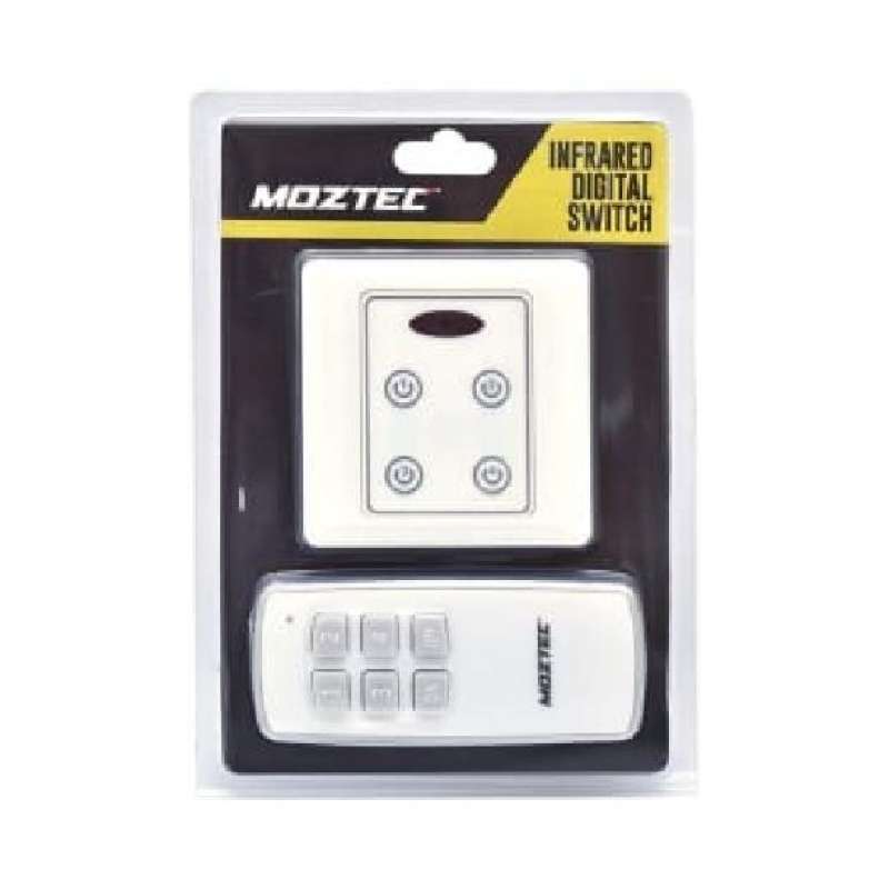 Jual Moztec Saklar Remote Kontrol Digital Infrared di Seller Toko Agung ...