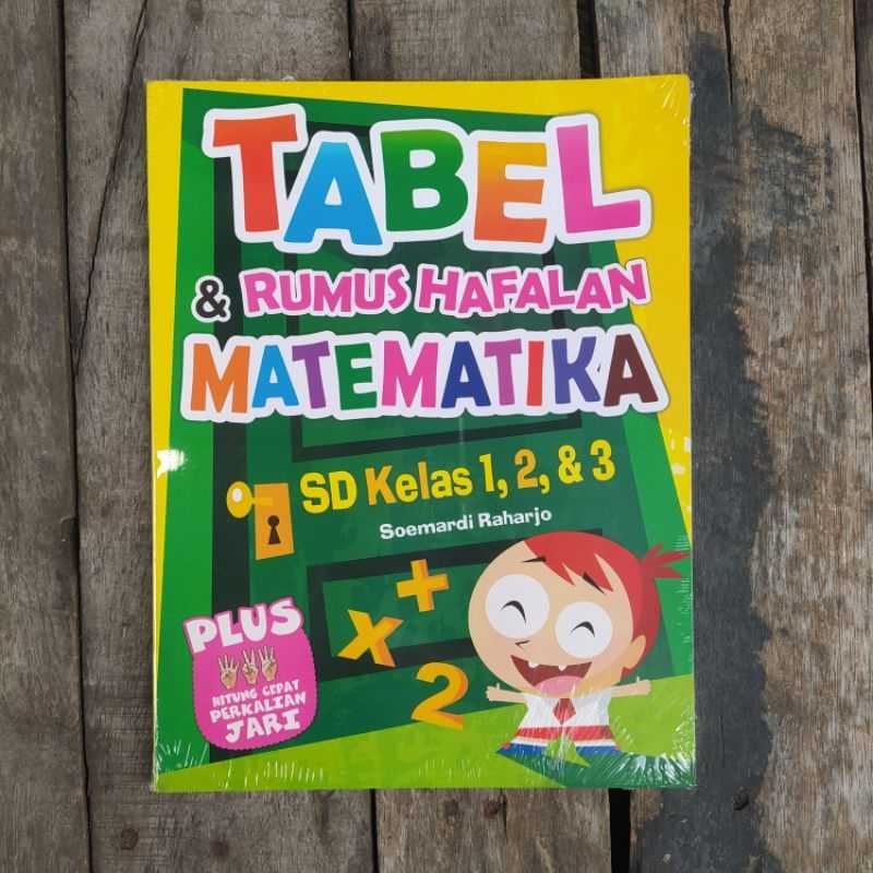Jual Tabel dan Rumus Hafalan Matematika SD Kelas 1,2,3 di Seller ...