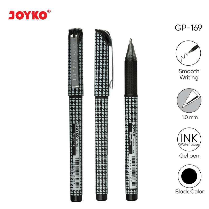 Jual Gel Pen Pulpen Pena Jel Joyko GP-169 Sign Pro 1.0 mm di Seller ...