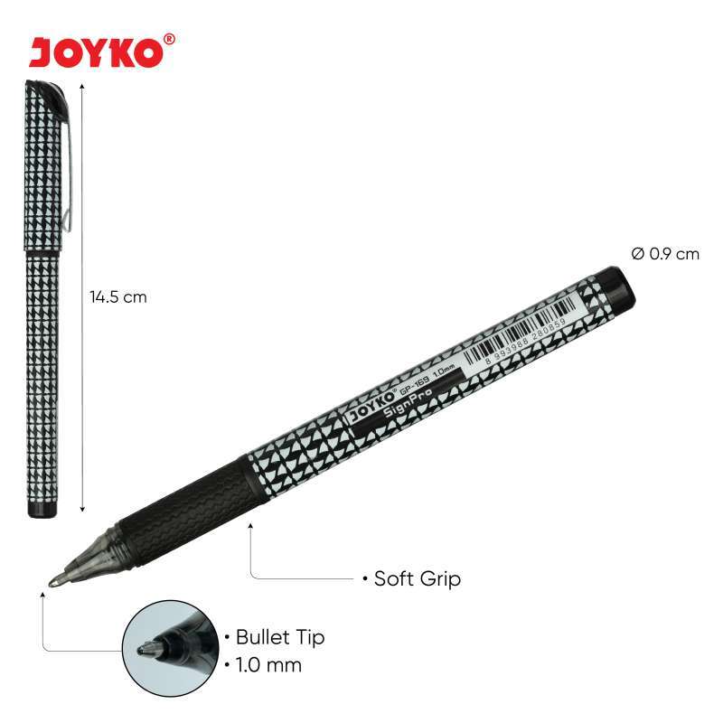 Jual Gel Pen Pulpen Pena Jel Joyko GP-169 Sign Pro 1.0 mm di Seller ...