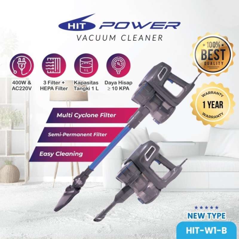 Jual HIT Power Vacuum Cleaner/Alat Pembersih/Sedot Debu Kotoran ...