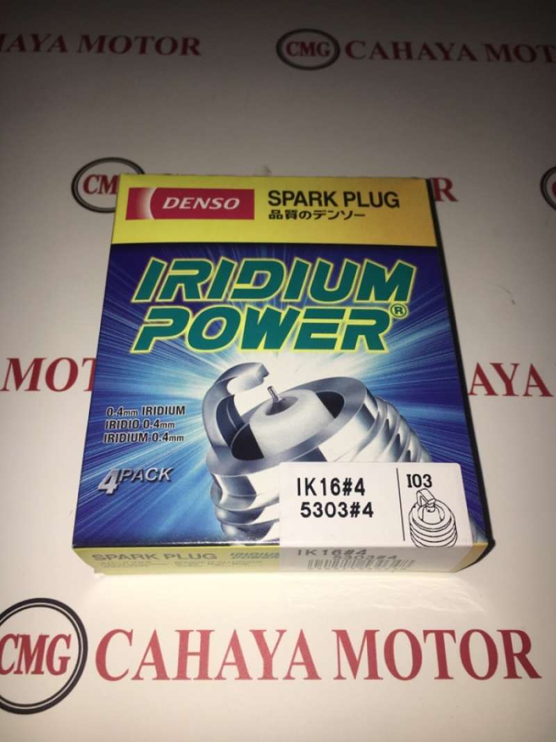 Jual Busi Iridium Yaris Vios Great Soluna Altis IK16 Denso Original di ...
