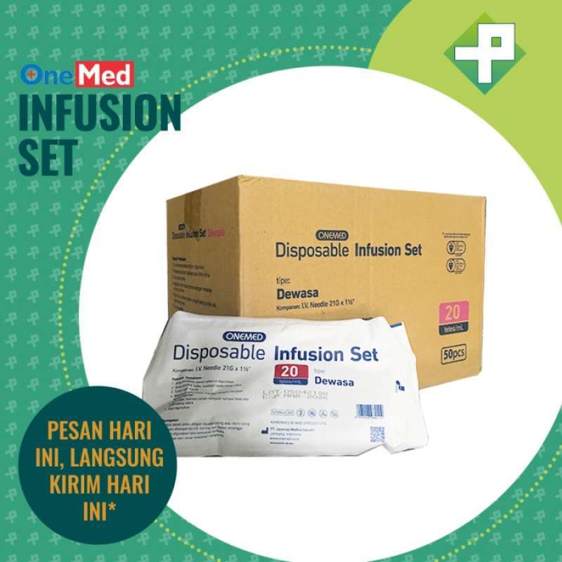Jual Infusion Set Dewasa Onemed / Infuset / Selang Infus (box) Di ...