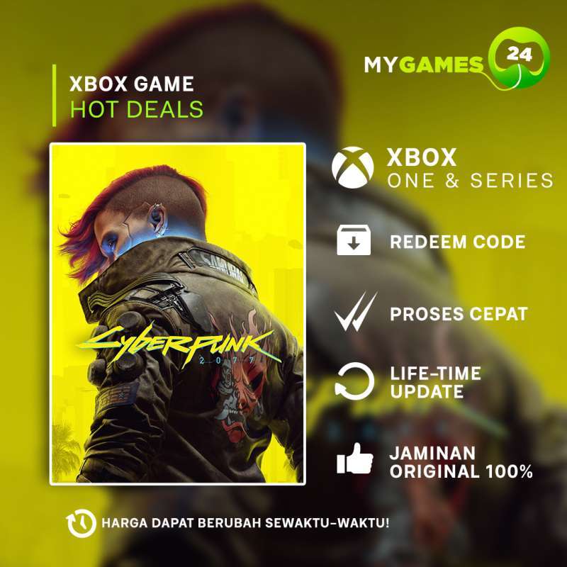 Jual Cyberpunk 2077 Xbox One Xbox Series Digital Redeem Code di Seller MyGames24 - Jaka Mulya ...