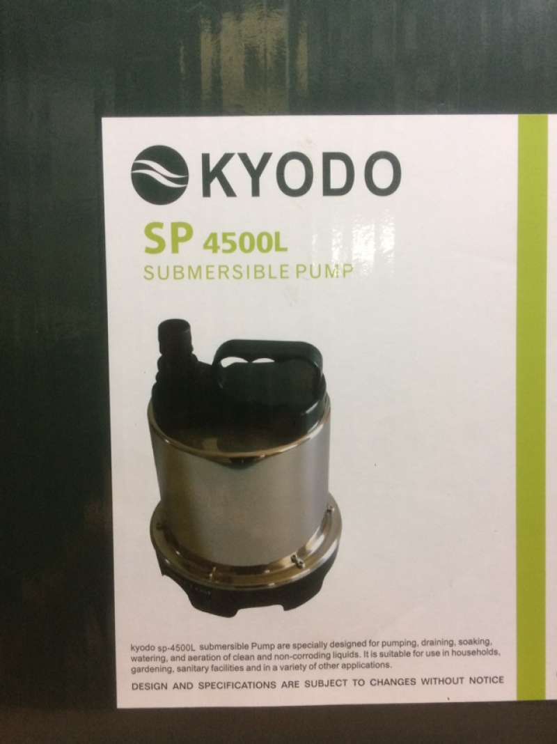 Promo KYODO SP 4500 L pompa celup pompa kolam atau taman Diskon 23% di ...