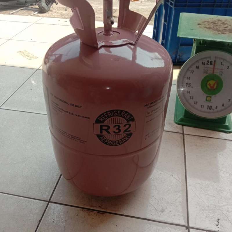 Jual tabung freon r32 + isi freon 1kg free tabung di Seller Eudora ...