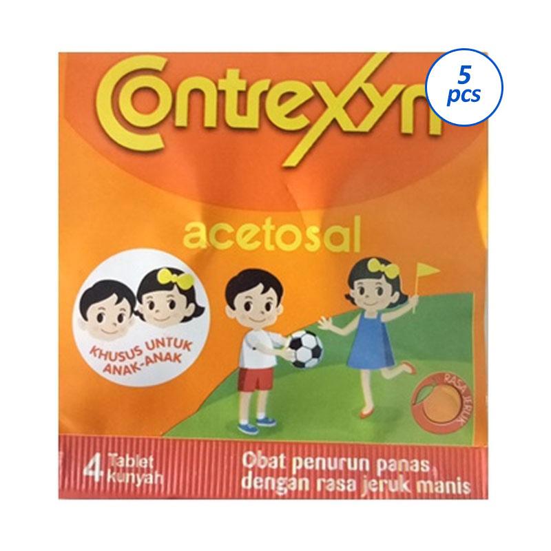 Jual Contrexyn Tablet Kunyah [ 5 Strip ] - Rasa Jeruk di Seller G-Mart ...