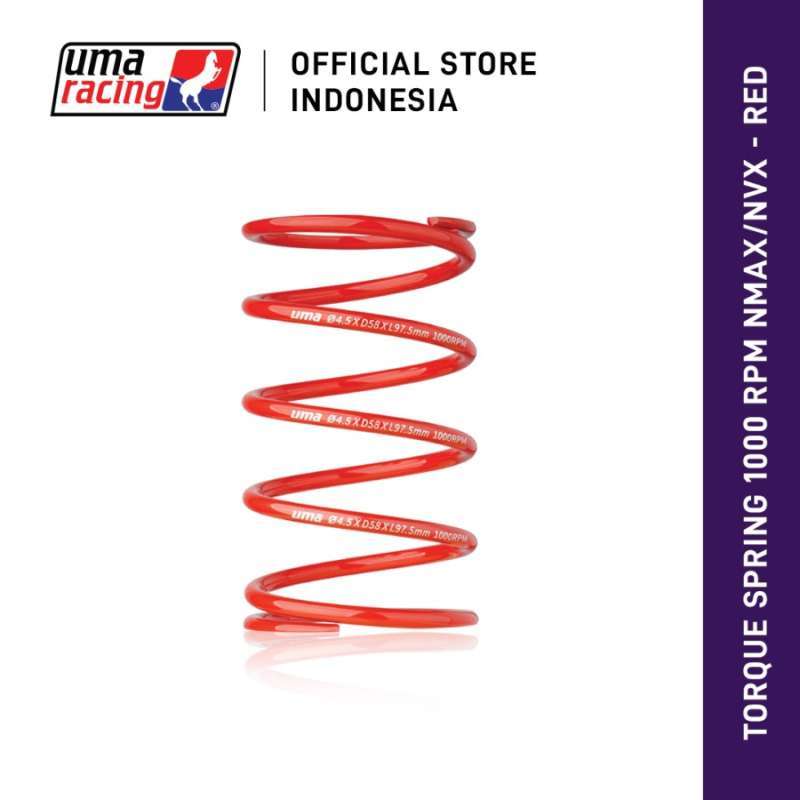 Jual UMA RACING TORQUE SPRING PER CVT 1000 RPM YAMAHA NMAX AEROX LEXI ...