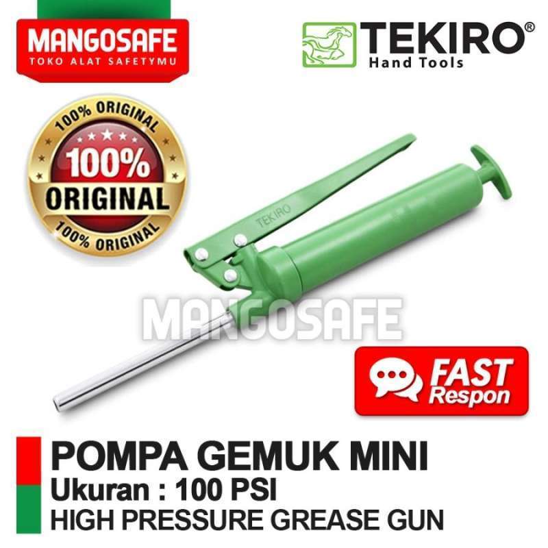 Jual TEKIRO POMPA MINYAK GEMUK MINI TANGAN HAND GREASE GUN 100 PSI di ...