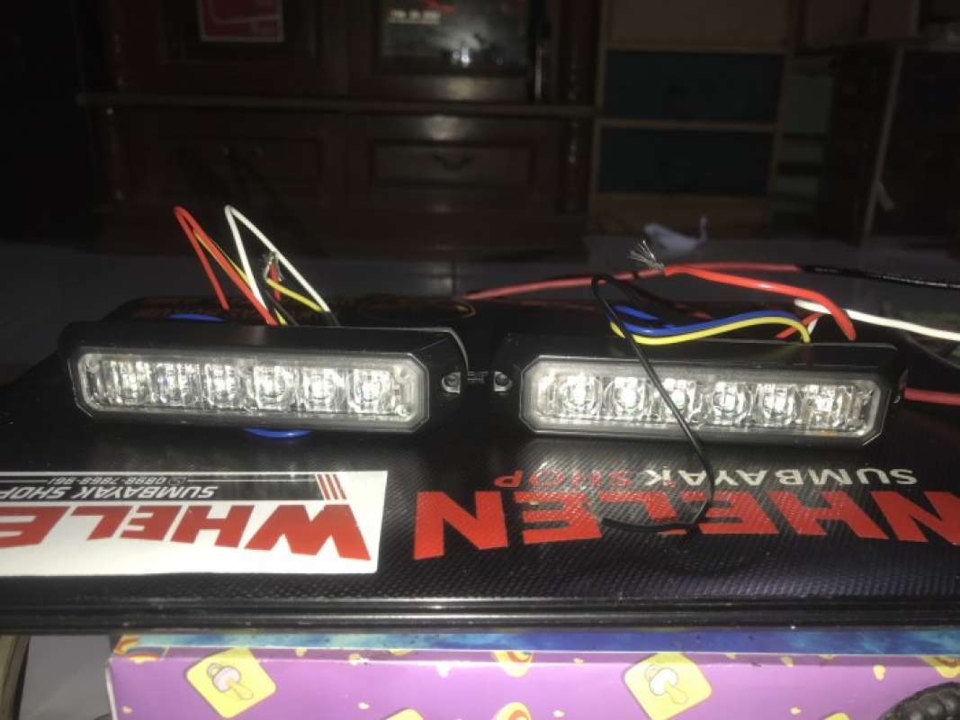 Jual STROBO POLISI FEDERAL F6 SERIES BLUE BUKAN ICE BLUE (HARGA 1pcs ...
